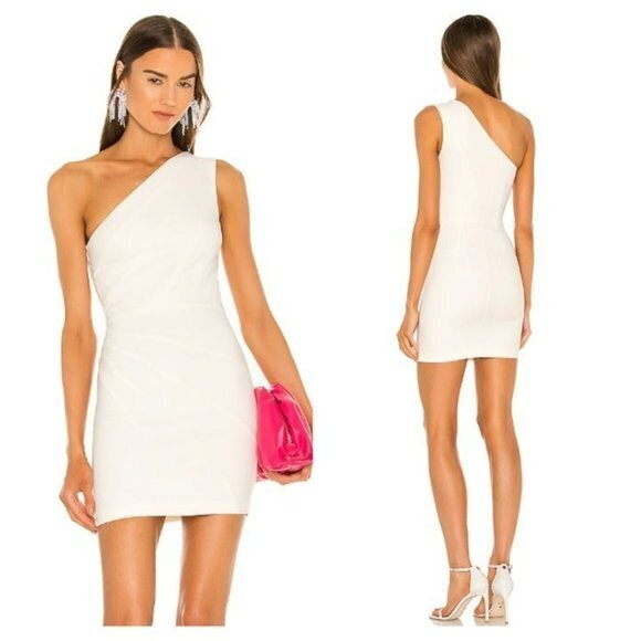 Michael Costello | Dresses | Michael Costello X Revolve Ava Dress Ivory ...